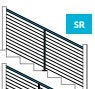 Feeney DesignRail® Modern 36€ Rail Kit (6€™) for Stair Railings - BLK ...